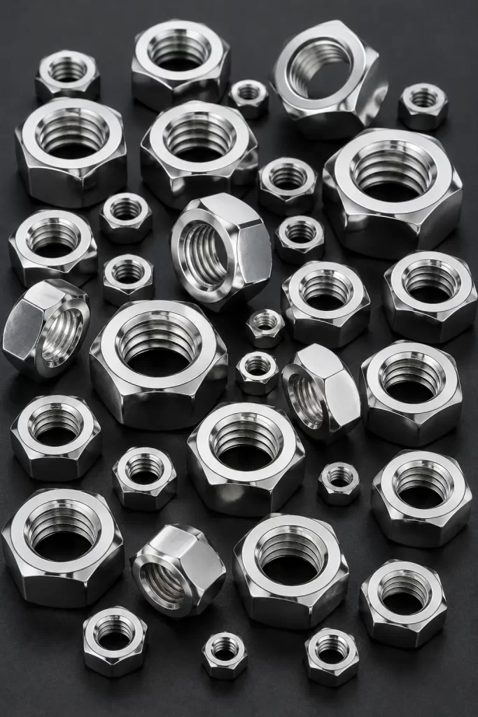 Hex Nuts Manufacturer in Ludhiana India - JVS Nut Bolt