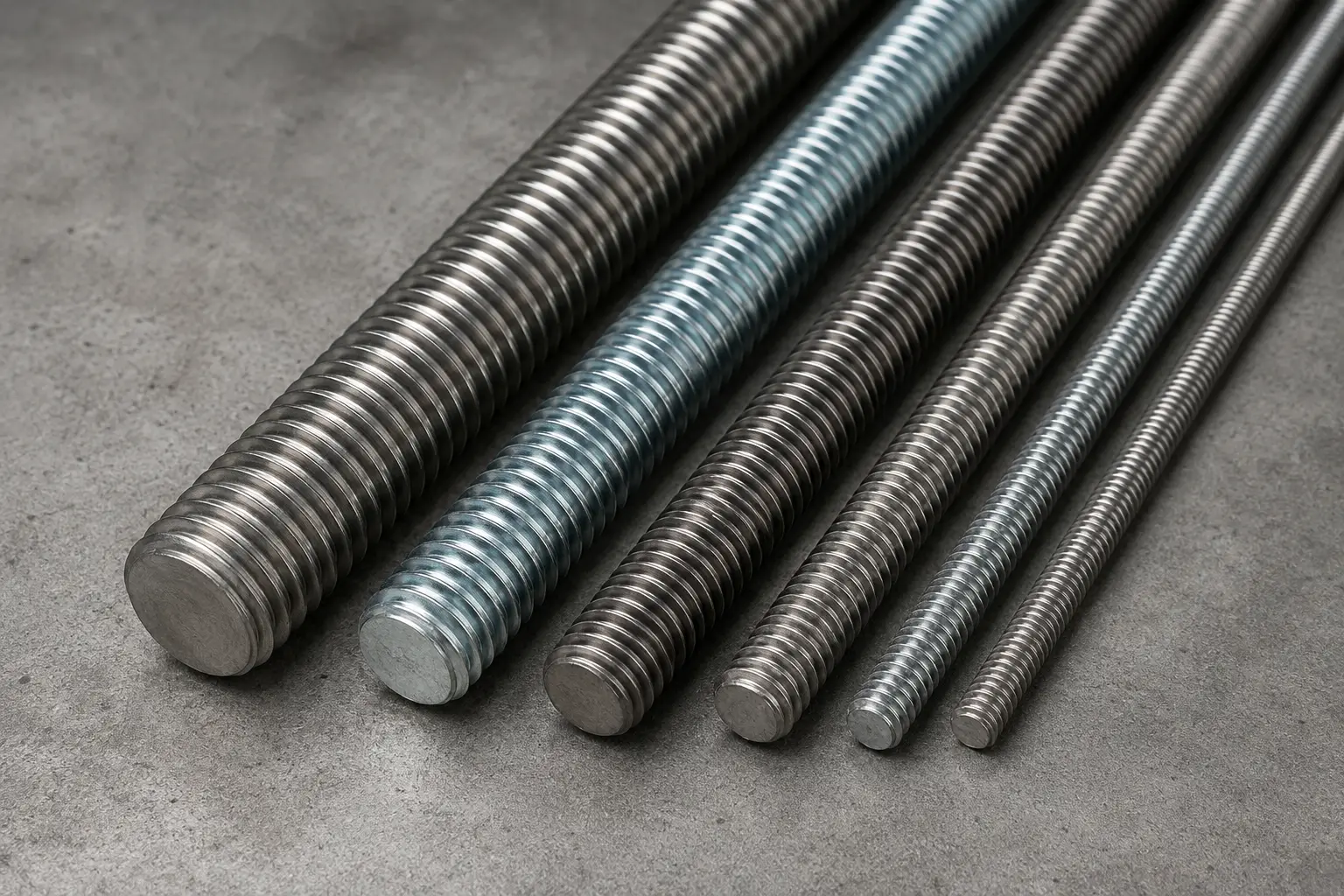 Threaded Rods Manufacturer in Ludhiana, India | JVS Nut Bolt
